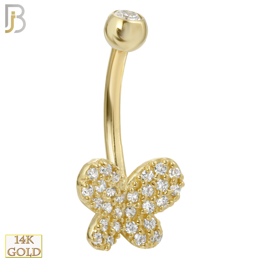 14k Belly Rings - Wholesale Body Jewelry